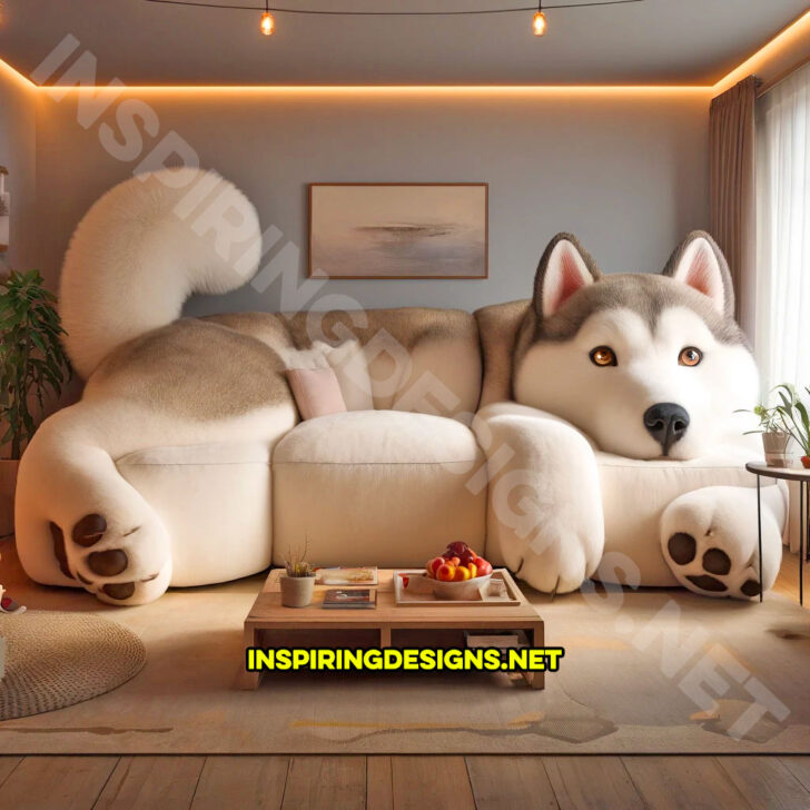 These Realistic Dog Shaped Sofas Let You Snuggle Up with Your Favorite ...