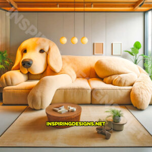These Realistic Dog Shaped Sofas Let You Snuggle Up with Your Favorite ...