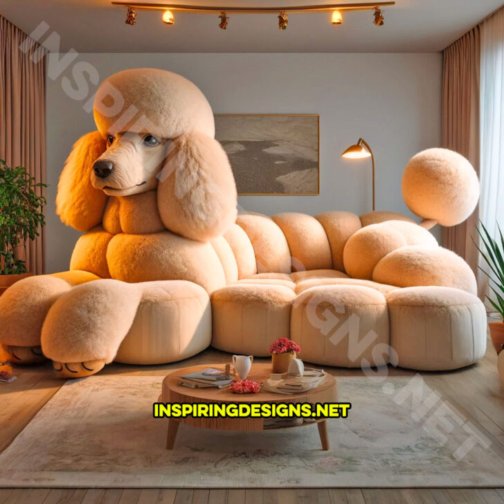 These Realistic Dog Shaped Sofas Let You Snuggle Up with Your Favorite ...