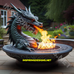 These Dragon Patio Fire Tables Will Light Up Your Evenings with a ...
