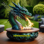 These Dragon Patio Fire Tables Will Light Up Your Evenings with a ...