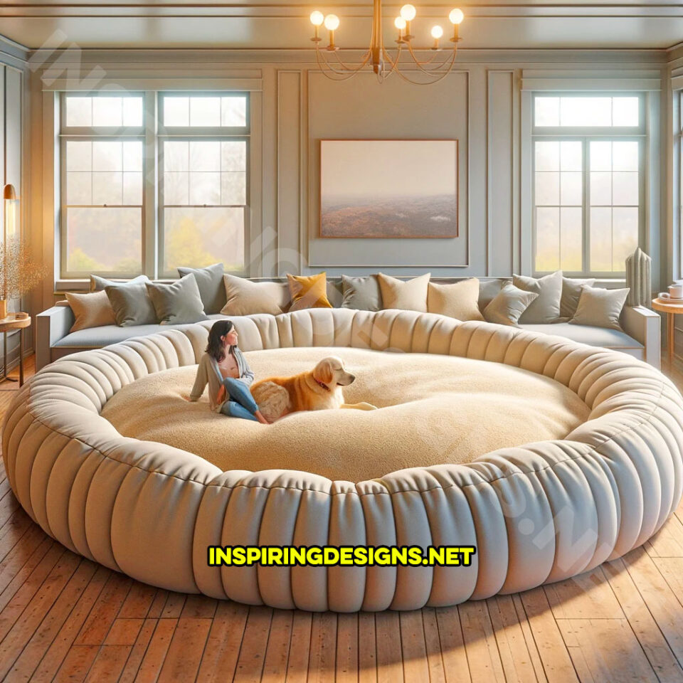 These Giant Dog Beds for Humans Offer a Plush Retreat for You and Your ...