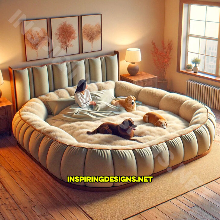 These Giant Dog Beds for Humans Offer a Plush Retreat for You and Your ...