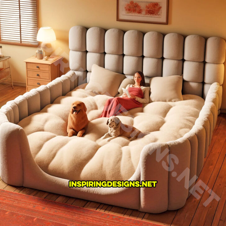 These Giant Dog Beds for Humans Offer a Plush Retreat for You and Your ...