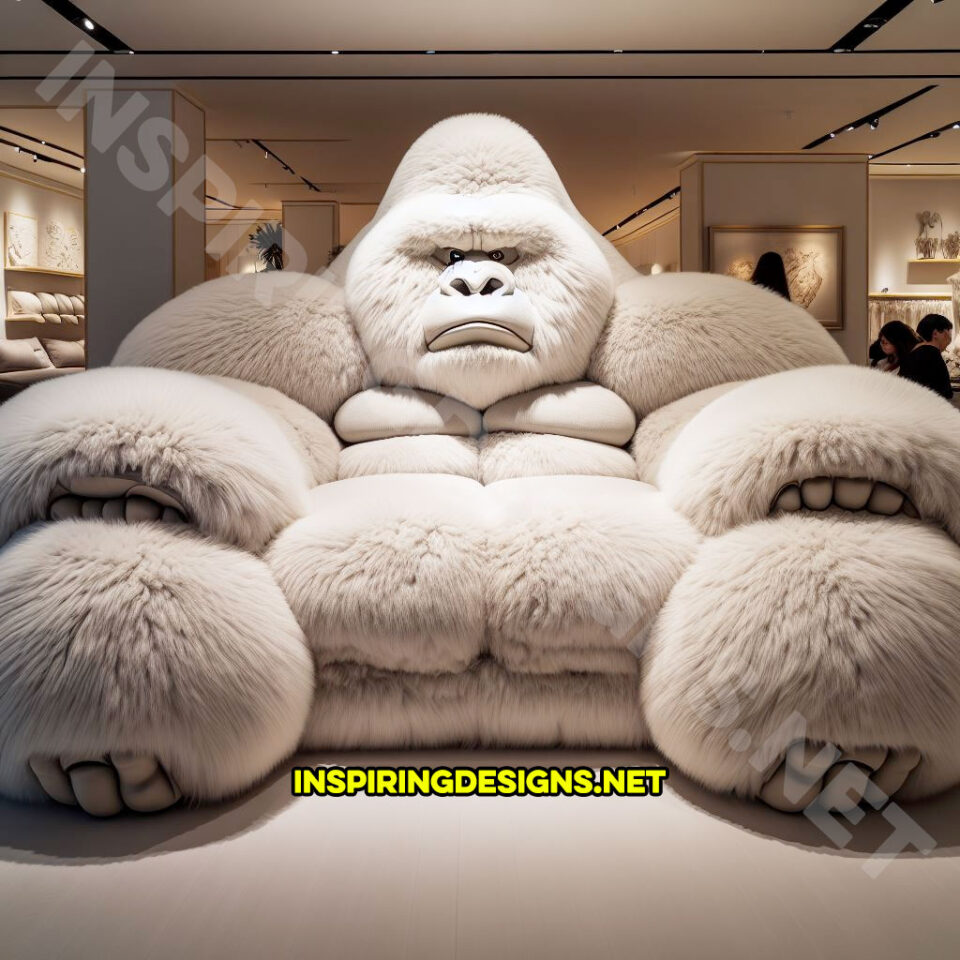 These Gorilla Sofas Bring the Jungle Right into Your Living Room