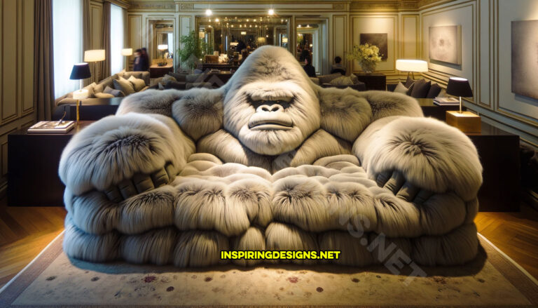 These Gorilla Sofas Bring the Jungle Right into Your Living Room