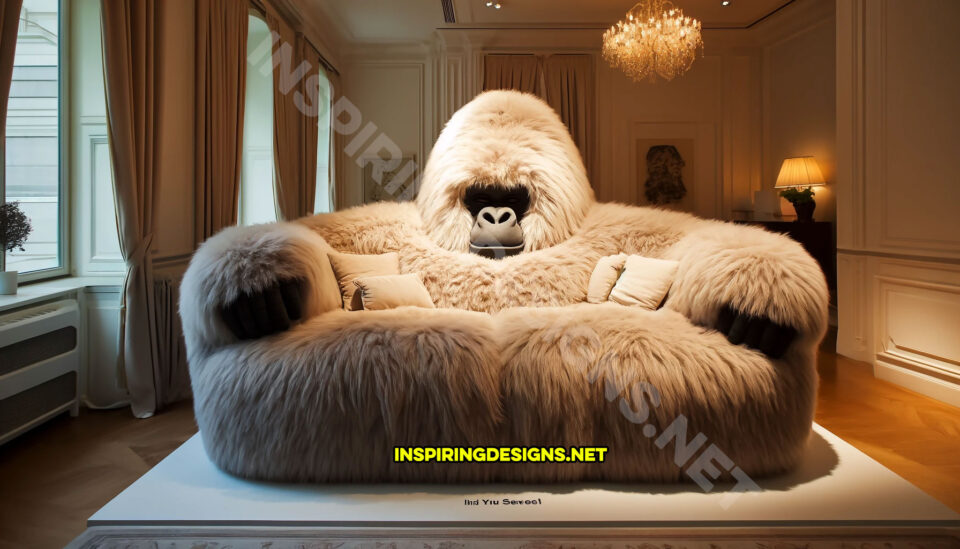 These Gorilla Sofas Bring the Jungle Right into Your Living Room