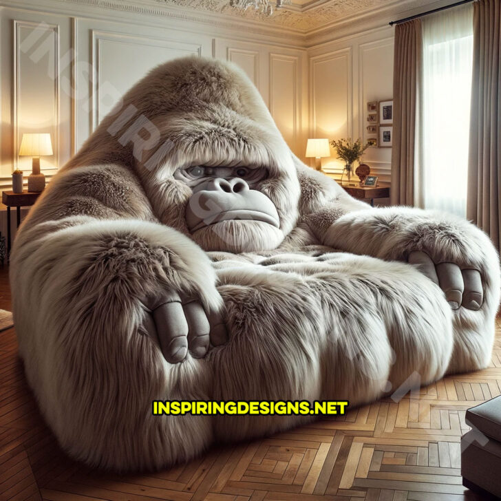 These Gorilla Sofas Bring the Jungle Right into Your Living Room