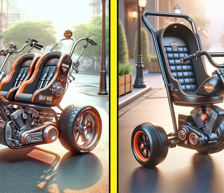 These Harley Strollers Are Must For Biker Parents – Inspiring Designs