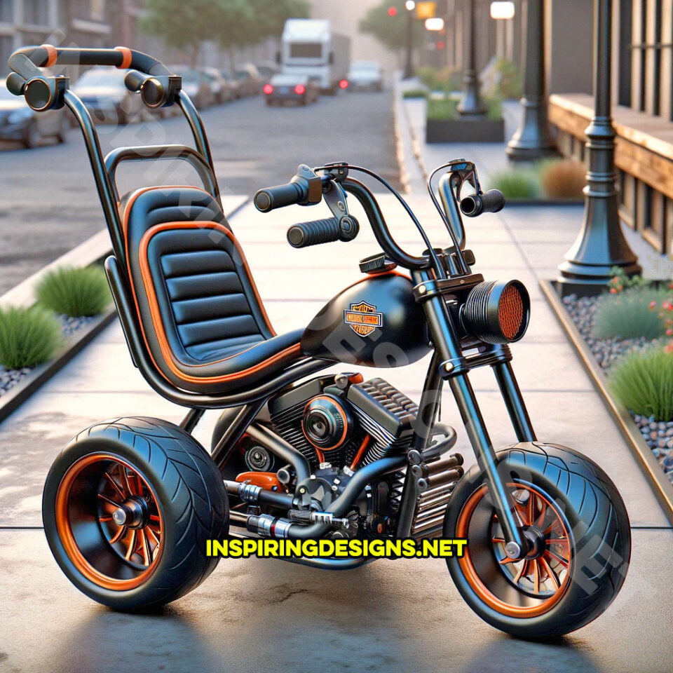 These Harley Strollers Are Must For Biker Parents