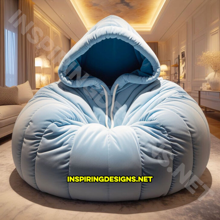 These Hoodie Shaped Bean Bag Chairs Are The Ultimate Gaming Lounger