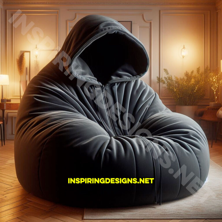 These Hoodie Shaped Bean Bag Chairs Are The Ultimate Gaming Lounger
