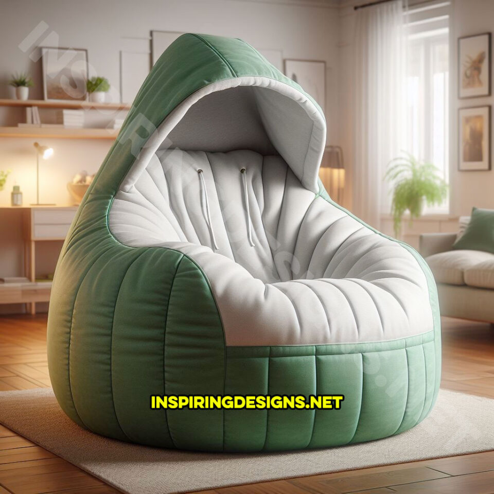 These Hoodie Shaped Bean Bag Chairs Are The Ultimate Gaming Lounger