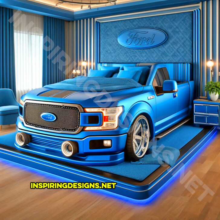 These Pickup Truck Shaped Beds Are the Ultimate Sleep Machines for ...