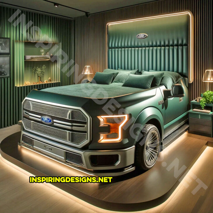 These Pickup Truck Shaped Beds Are the Ultimate Sleep Machines for ...