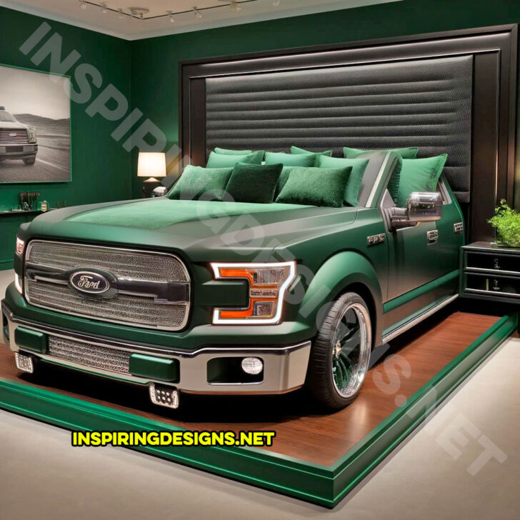These Pickup Truck Shaped Beds Are the Ultimate Sleep Machines for ...