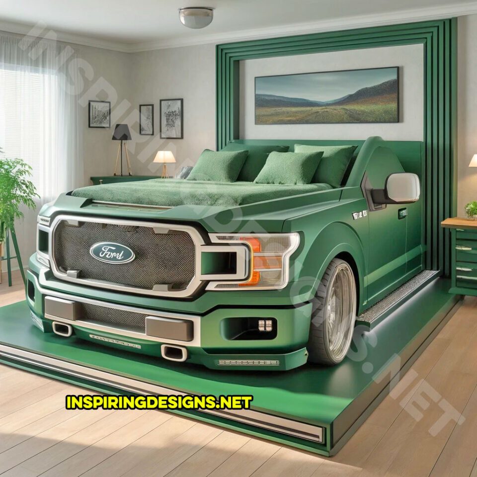 These Pickup Truck Shaped Beds Are the Ultimate Sleep Machines for ...