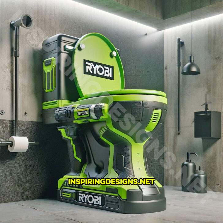 These Power Tool Toilets Will Drill Up Excitement in Any Handy Home