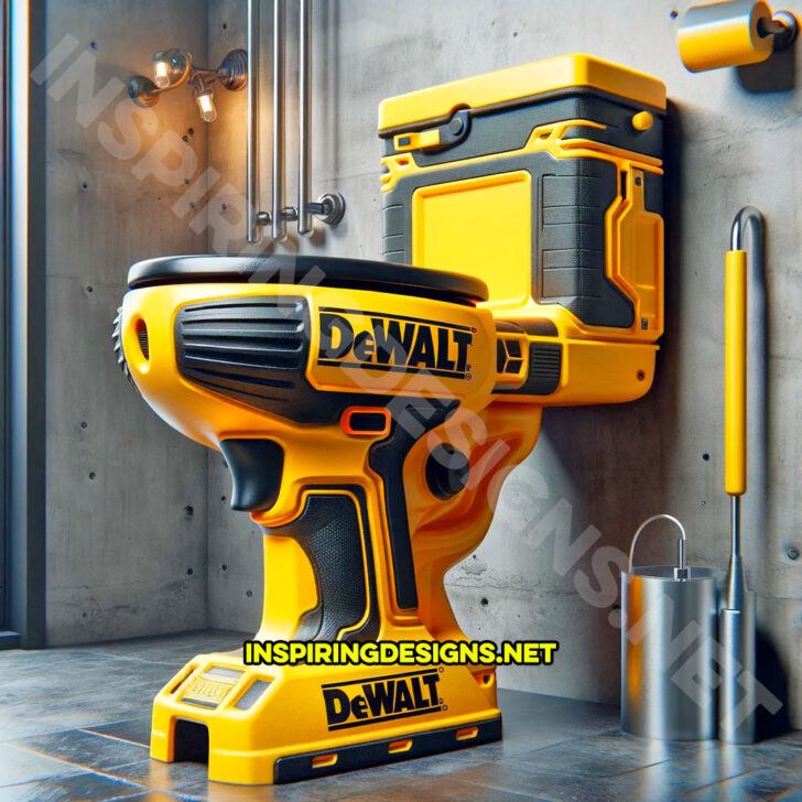 These Power Tool Toilets Will Drill Up Excitement in Any Handy Home