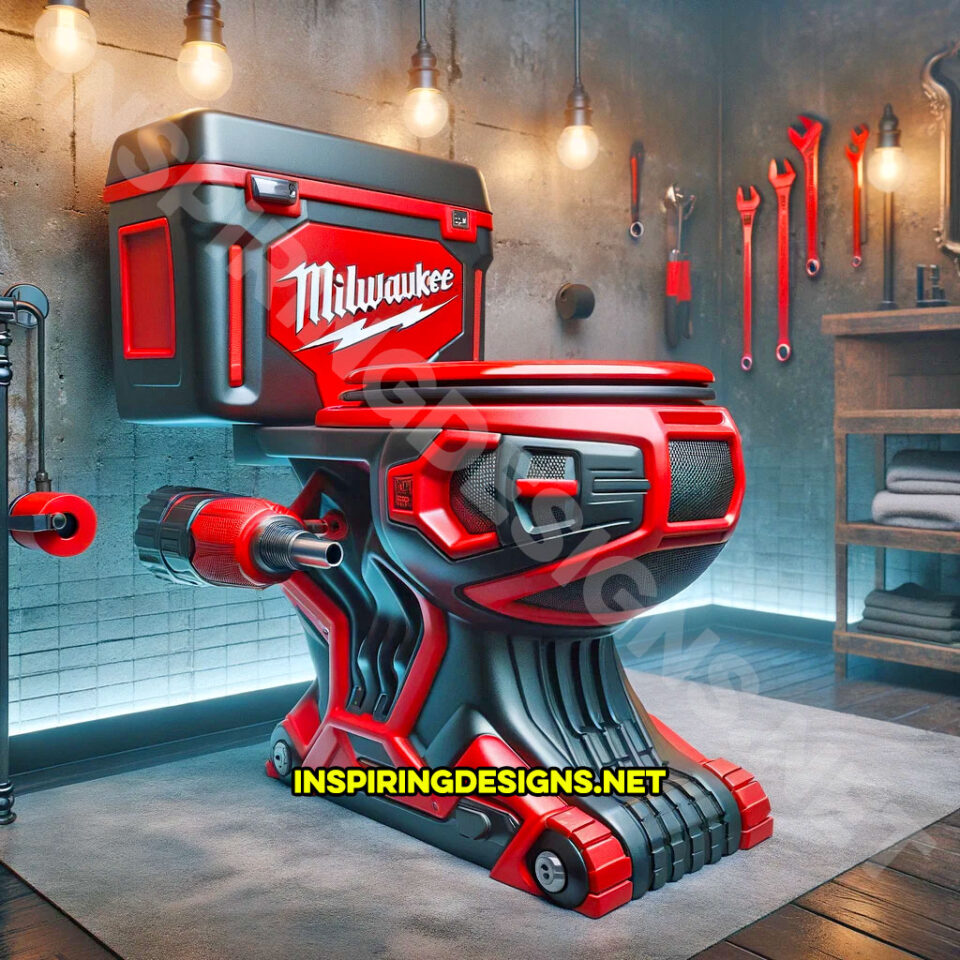 These Power Tool Toilets Will Drill Up Excitement in Any Handy Home