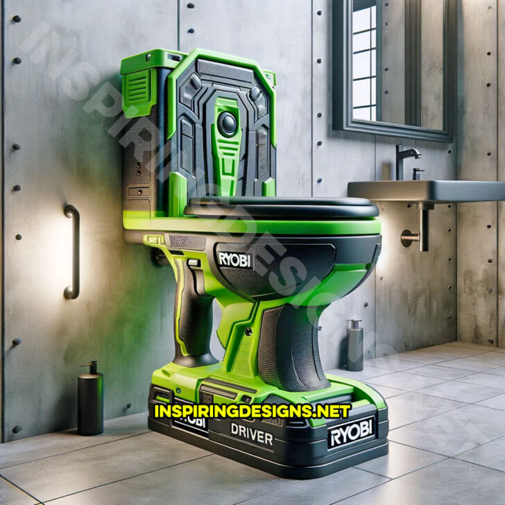 These Power Tool Toilets Will Drill Up Excitement in Any Handy Home