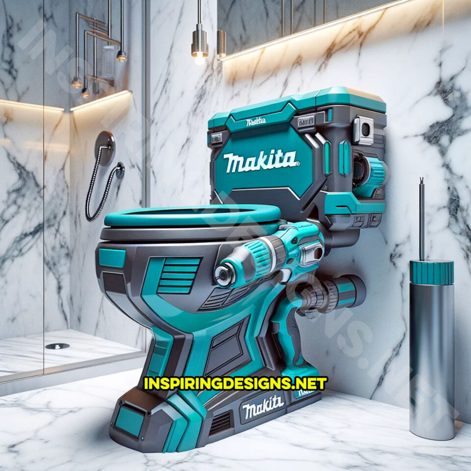 These Power Tool Toilets Will Drill Up Excitement in Any Handy Home