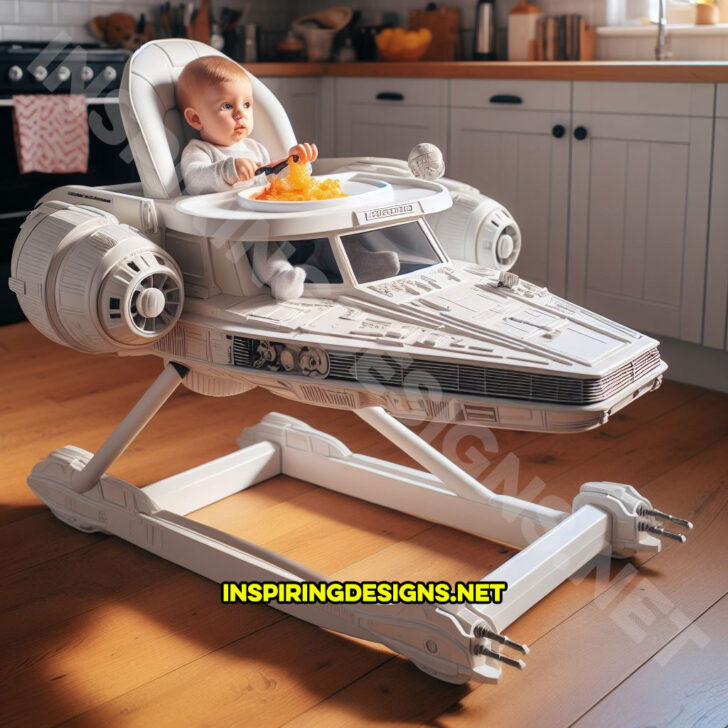 These Star Wars High Chairs Bring the Force to Each Meal!