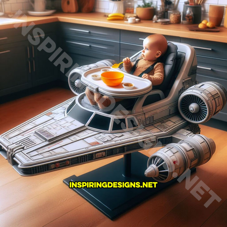 These Star Wars High Chairs Bring the Force to Each Meal!