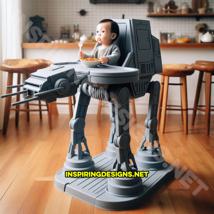 These Star Wars High Chairs Bring the Force to Each Meal!