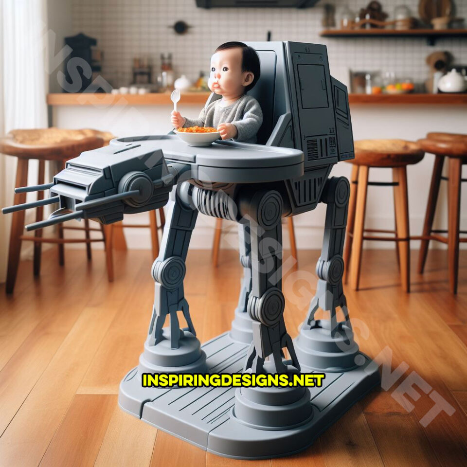 These Star Wars High Chairs Bring the Force to Each Meal!