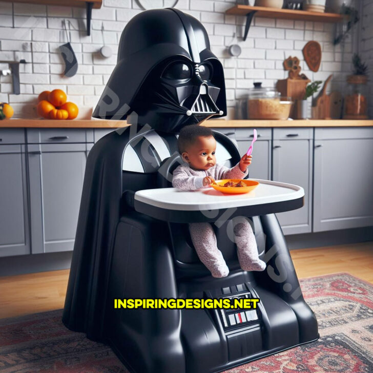 These Star Wars High Chairs Bring the Force to Each Meal!