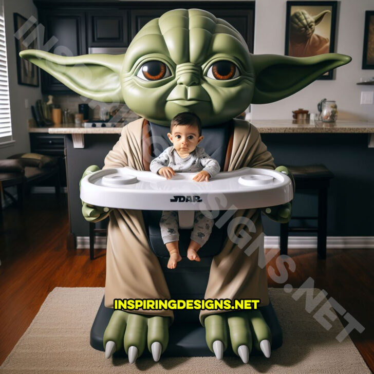 These Star Wars High Chairs Bring the Force to Each Meal!