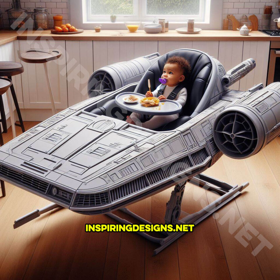 These Star Wars High Chairs Bring the Force to Each Meal!