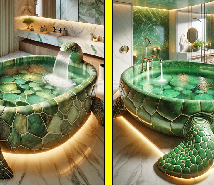 These Turtle Bathtubs Will Shell-Shock Your Bathroom Design ...