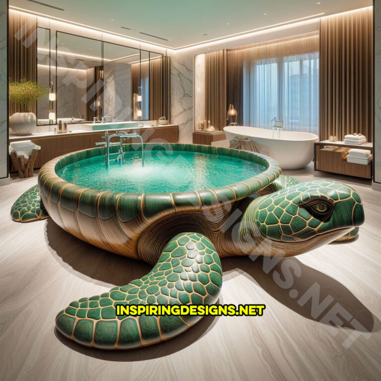 These Turtle Bathtubs Will Shell-Shock Your Bathroom Design!