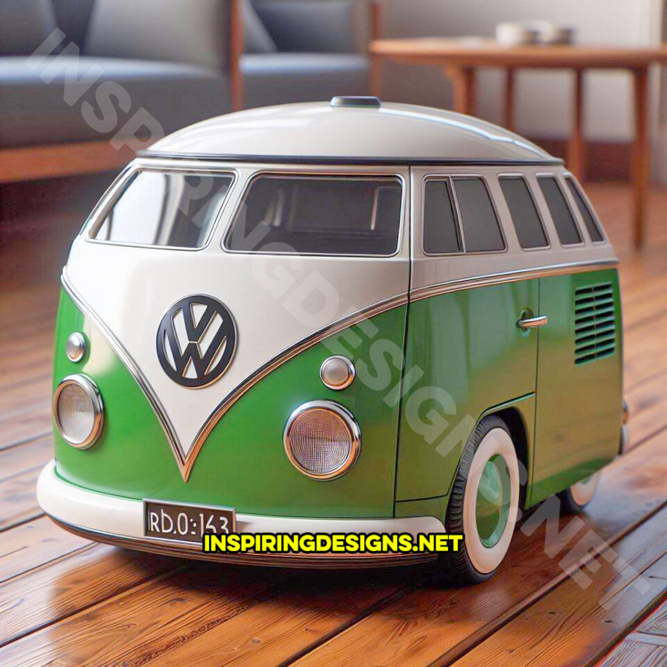 These Volkswagen Robot Vacuums Will Drive Dirt Away with Retro Style!