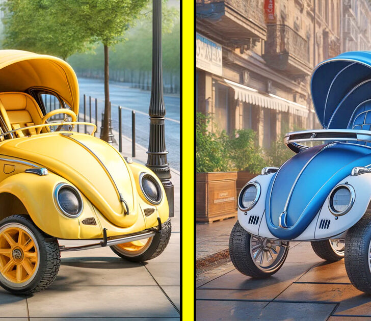 These Volkswagen Beetle Strollers Will Turn Your Walks Into a Retro ...