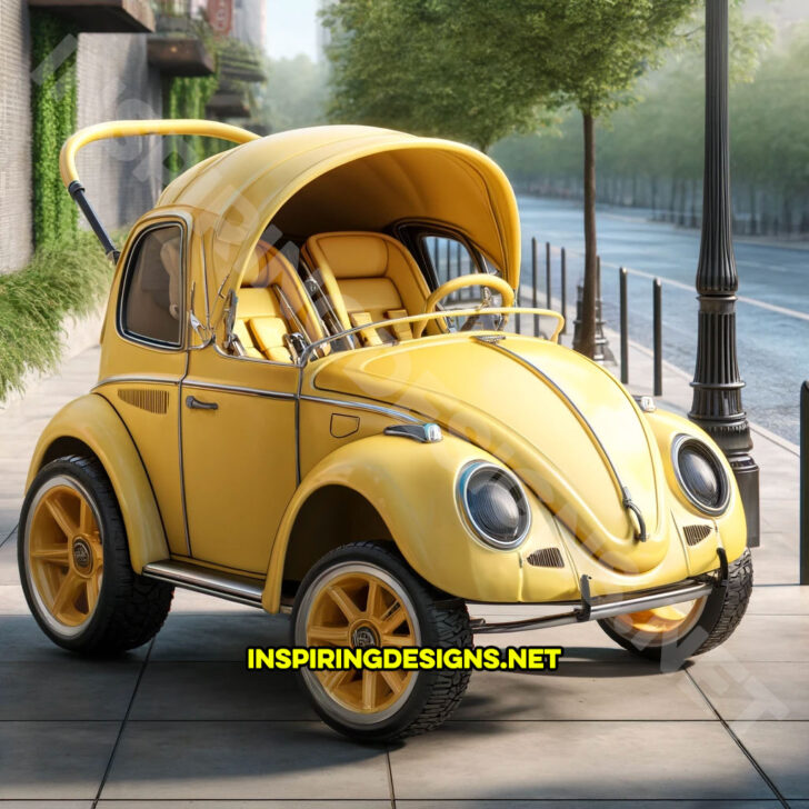 These Volkswagen Beetle Strollers Will Turn Your Walks Into a Retro Joyride