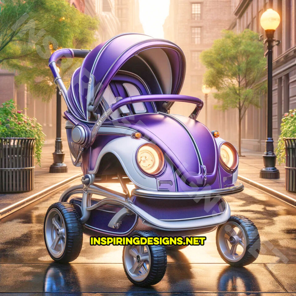 These Volkswagen Beetle Strollers Will Turn Your Walks Into a Retro Joyride