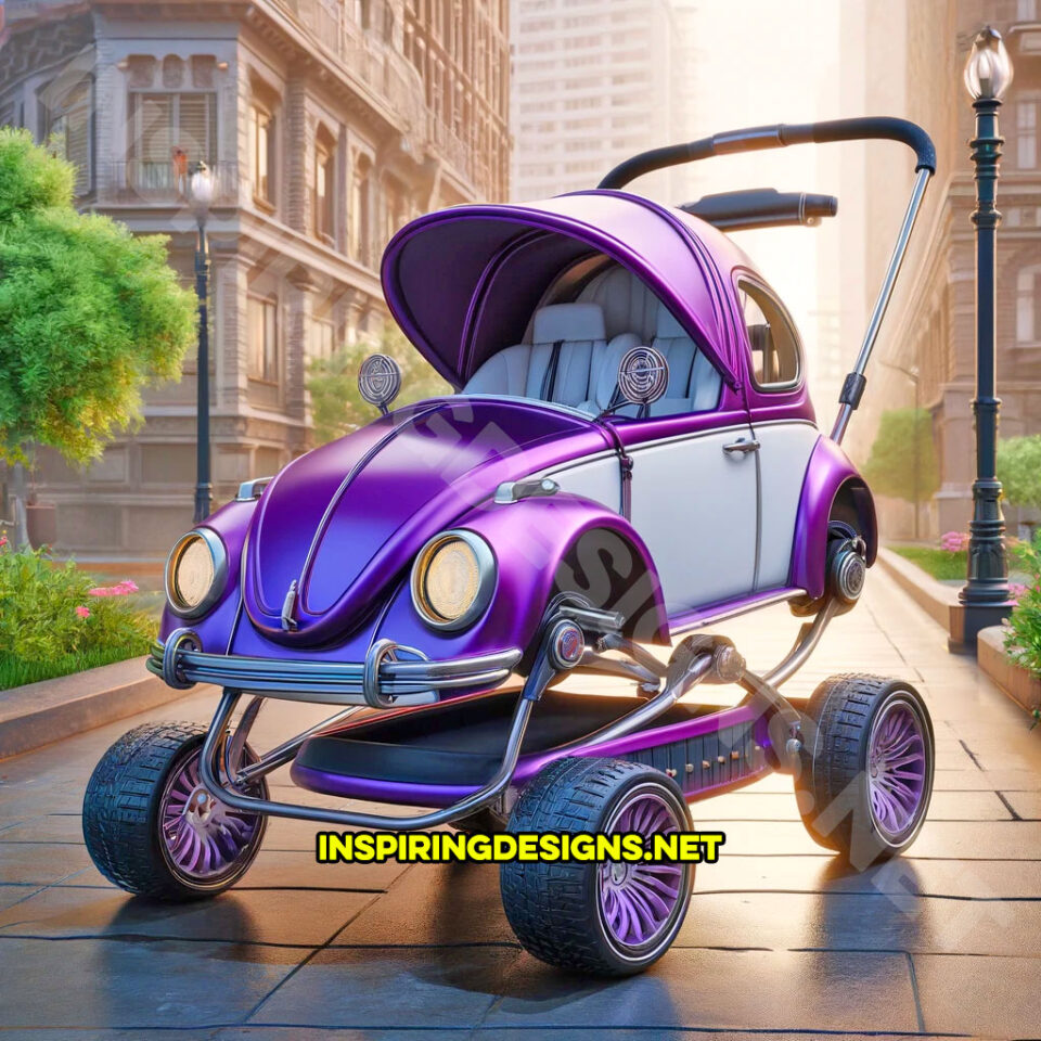 These Volkswagen Beetle Strollers Will Turn Your Walks Into a Retro Joyride