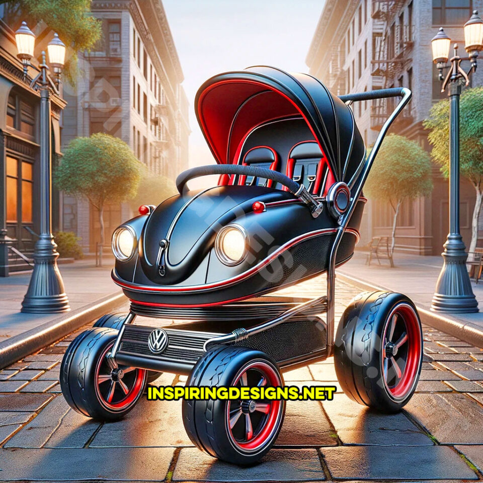 These Volkswagen Beetle Strollers Will Turn Your Walks Into a Retro Joyride