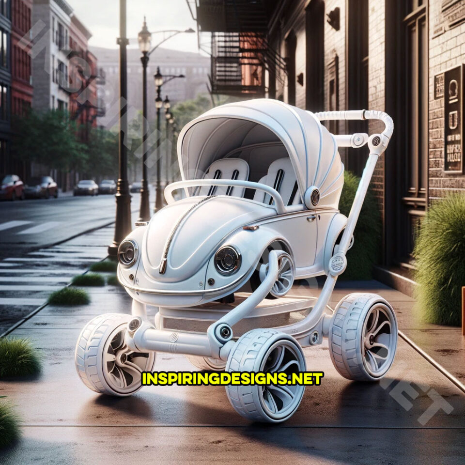 These Volkswagen Beetle Strollers Will Turn Your Walks Into a Retro Joyride