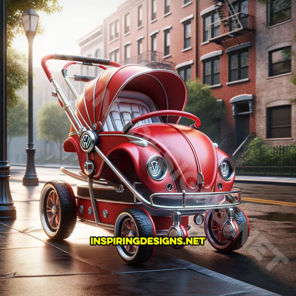 These Volkswagen Beetle Strollers Will Turn Your Walks Into a Retro Joyride