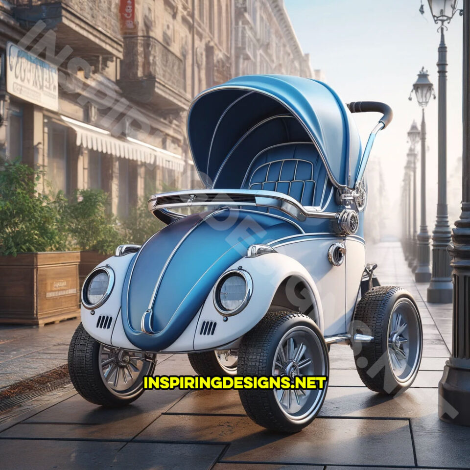 These Volkswagen Beetle Strollers Will Turn Your Walks Into a Retro Joyride