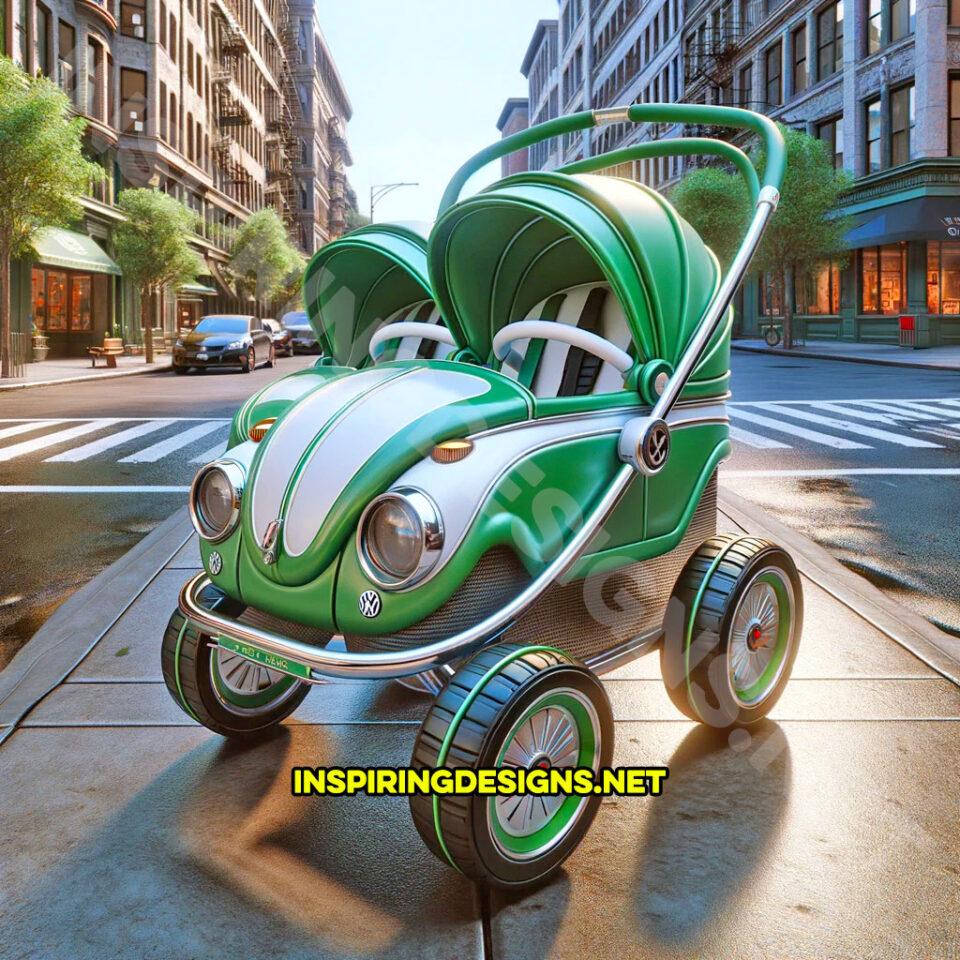 These Volkswagen Beetle Strollers Will Turn Your Walks Into a Retro Joyride