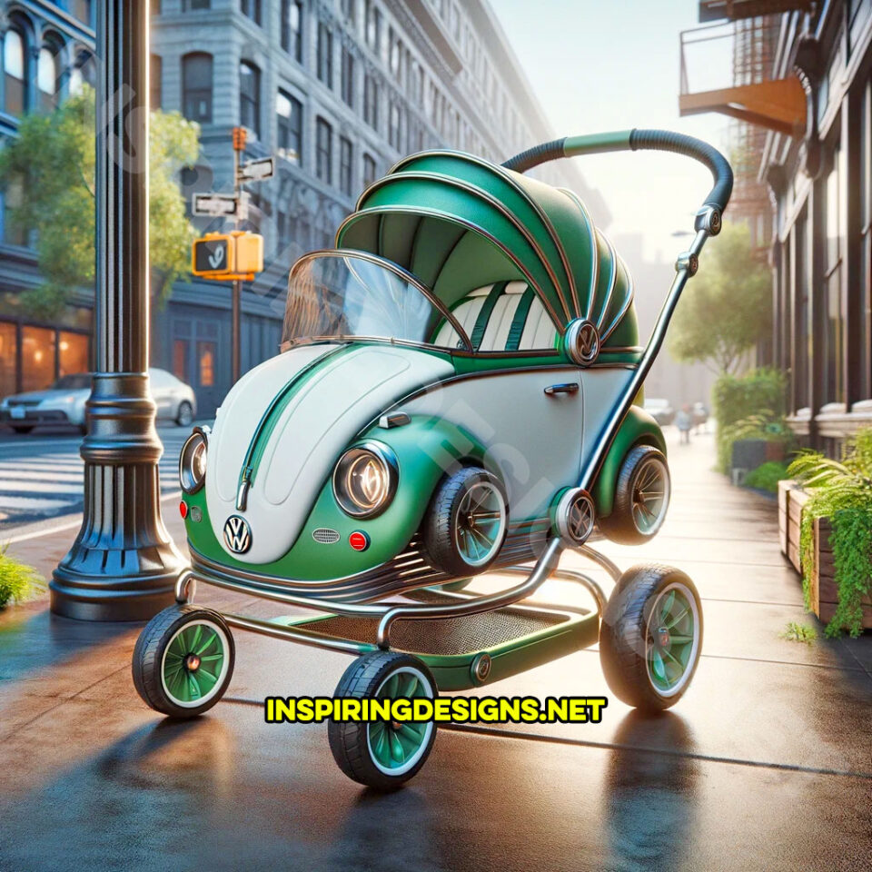These Volkswagen Beetle Strollers Will Turn Your Walks Into a Retro Joyride