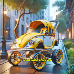 These Volkswagen Beetle Strollers Will Turn Your Walks Into a Retro Joyride