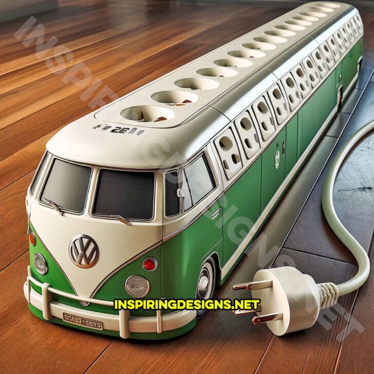 These Volkswagen Bus Surge Protectors Bring a Retro Twist to Your Tech ...