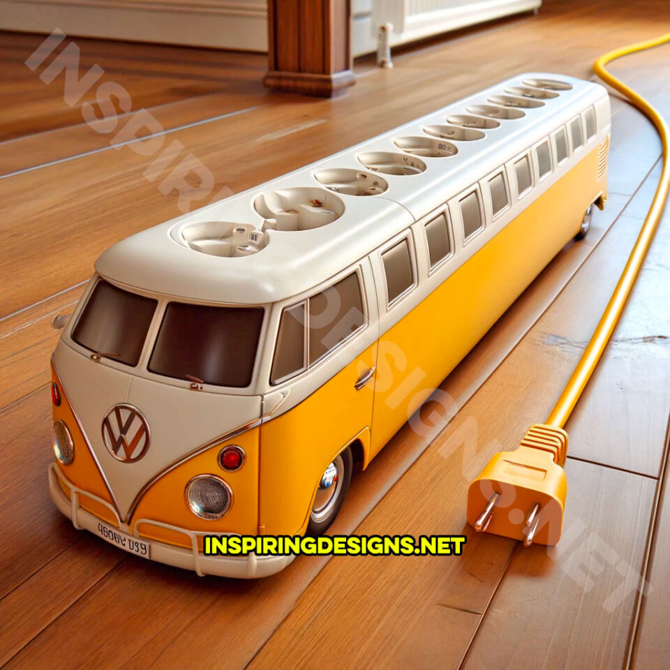 These Volkswagen Bus Surge Protectors Bring a Retro Twist to Your Tech ...