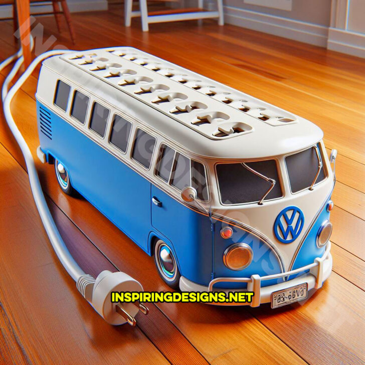 These Volkswagen Bus Surge Protectors Bring a Retro Twist to Your Tech ...